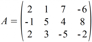 Definition einer Matrix ⇒ einfach & ausführlich erklärt